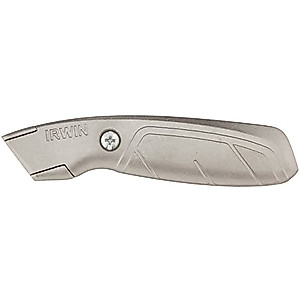 IRWIN Utility Knife, Fixed Blade (2081101) , gray
