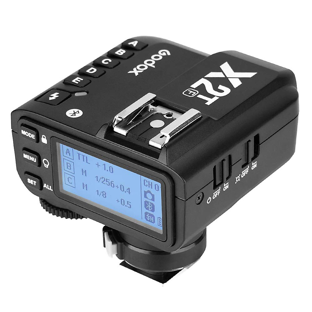 Godox X2T-F 2.4G Wireless Flash Trigger Transmitter for Fuji with TTL II HSS 1/8000s Group Function LED Control Panel Firmware Update