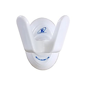 MedGear A-0295B Multi-Purpose Suction Cup Double Hook Hanger for Hard, Flat Non-Textured Surfaces