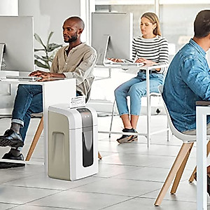 Bonsaii Evershred Pro 6-8 Sheets Super Micro-Cut Paper Shredder, 60 Mins Non-Stop Running, P-5 High Security, Ultra-Quiet Home Office Shredder for Documents/Mails/CDs/Cards, 4.2 Gallons Pullout Bin