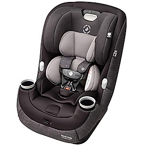 Maxi-Cosi Pria Max All-in-One Convertible Car Seat, rear-facing, from 4-40 pounds; forward-facing to 65 pounds; and up to 100 pounds in booster mode, Nomad Black