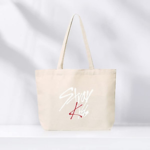 Kpop Merchandise Canvas Shoulder Bag, Hobo Crossbody Handbag Casual Tote bag for Girls Women Gifts（Q）