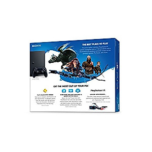 PlayStation 4 Slim 1TB Console - Black (Renewed)