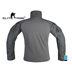 Emerson Airsoft Military bdu Tactical Suit Combat Gen3 Uniform Shirt Pants (Wolf Gray, X-Large)
