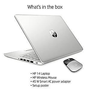 Flagship 2019 HP 14" FHD Laptop | Intel Quad-Core Pentium Silver N5000 Up to 2.7Ghz |4GB DDR4 | 64GB eMMC SSD | Office 365 Personal-1yr | Win 10 S| Support up to 256G Micro SD Extra Storage