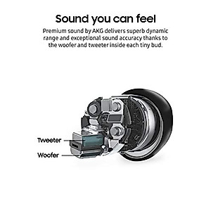 Samsung Galaxy Buds+ True Wireless Earbud Headphones - Black (Renewed)