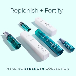 L’ANZA Healing Strength Manuka Honey Conditioner - Strengthens, Protects and Restores Weak, Fragile, and Aged Hair, Rich with Keratin Protein, Healing Oils, and Vitamin C (8.5 Fl Oz)