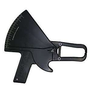 Slim Guide Skinfold Caliper in Black with Booklet