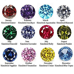 PJM Customized Sterling Silver Women’s (Ladies) High School or College Class Ring – Filigree Collection – Fully Personalized - Mementos Jewelry (Sterling Silver Platinum)