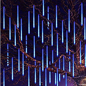 Lights 50CM Garden LED Rain Snowfalls Shower Xmas Party Tree Outdoor LED light Christmas Lights Warm Indoor Led