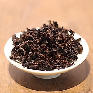 LWXLJMJZC－2018yr Aged Ripe Puerh Tea Cake 100g-Dark Tea Pu erh Tea - Shu (cook) Pu-erh Tea Puer Tea