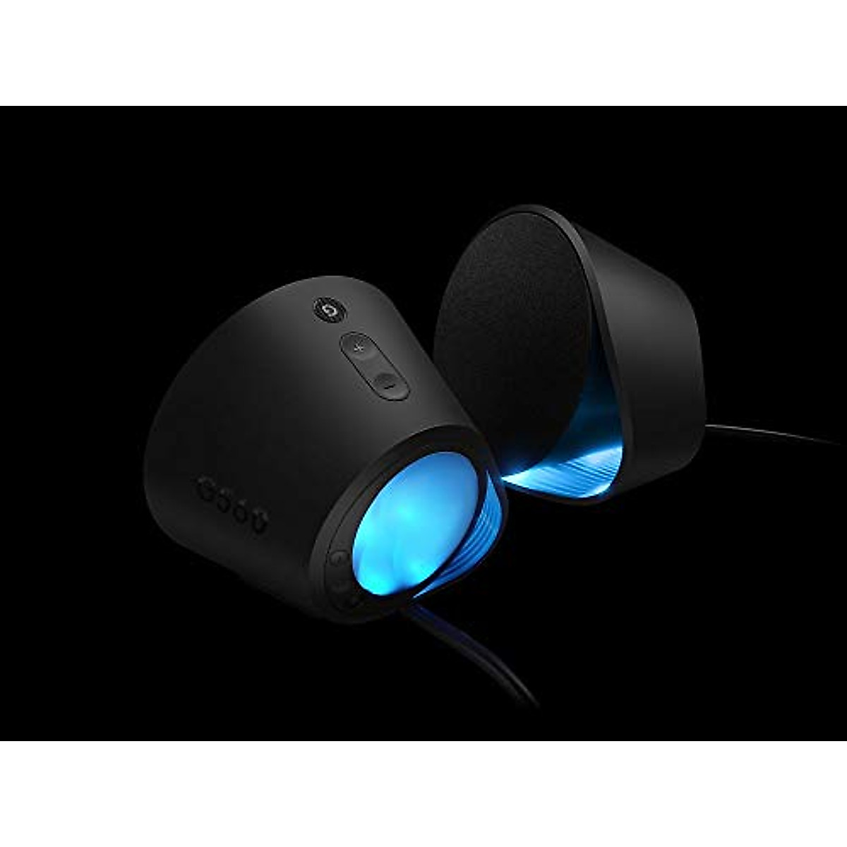 Logitech G560 PC Gaming Speaker System with 7.1 DTS:X Ultra Surround Sound, Game based LIGHTSYNC RGB, Two Speakers and Subwoofer, Immersive Gaming Experience - Black