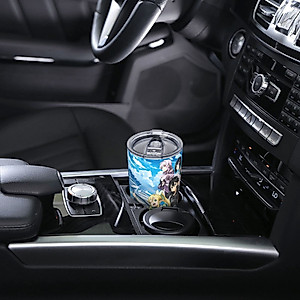 Sword Art Online 20oz Car Sippy Cup Stainless Steel Water Cup Thermos Cup