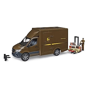 Bruder 02678 MB Sprinter UPS with Driver and Accessories