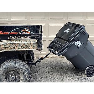Garbage Commander UBLMT Single Can Ball or Bolt Mounted Garbage Hauling Device