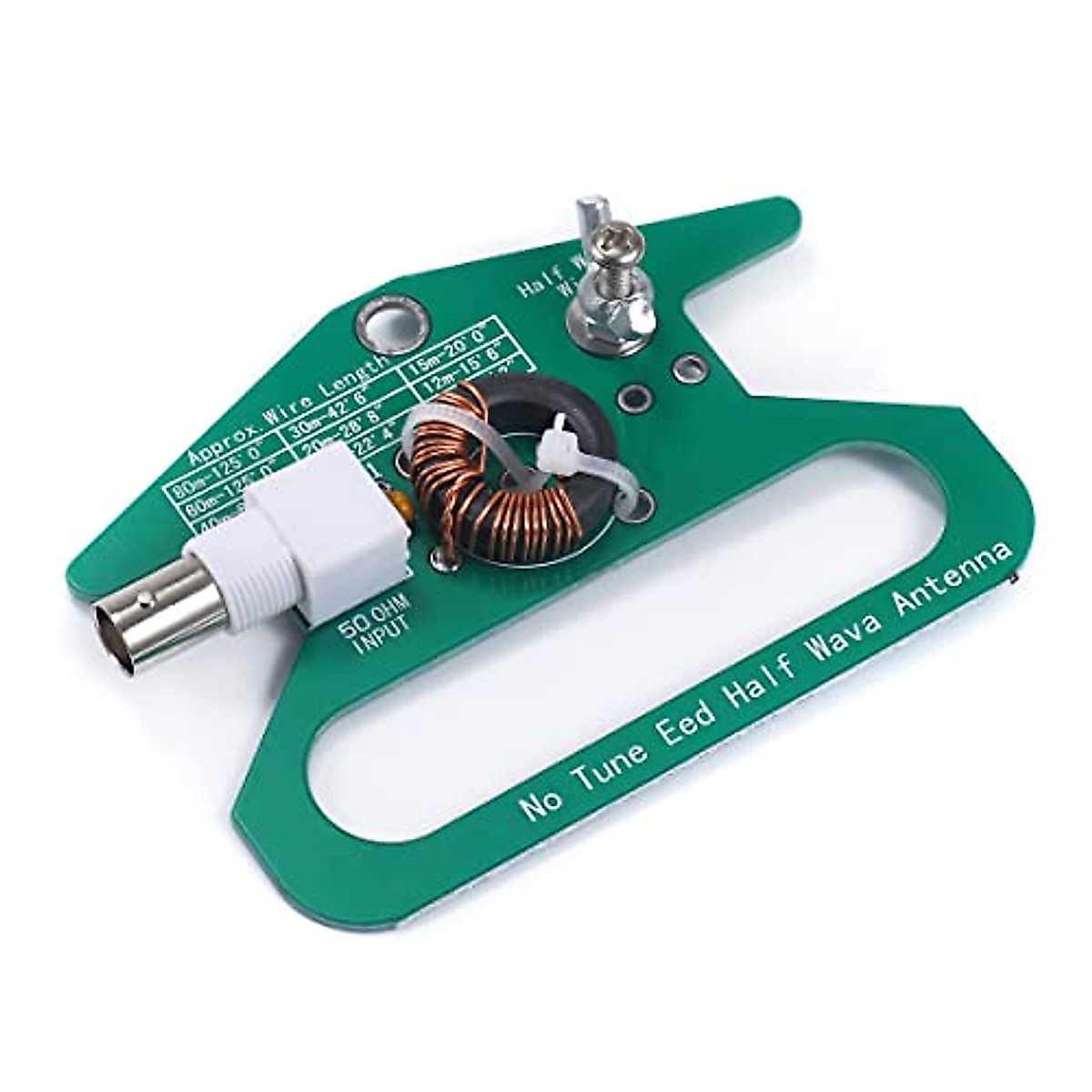 Teyleten Robot Portable No Tune End Fed Half Wave Antenna Module Range 80m-10m 50ohm Welded