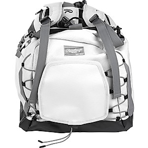 Rawlings | MACH Hyrbid Backpack/Duffle Equipment Bag | Baseball & Softball | White