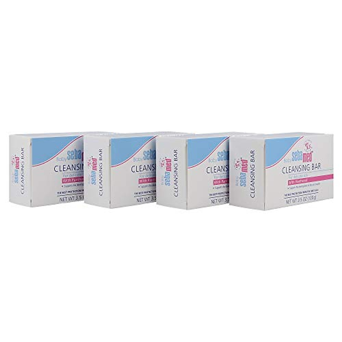 Sebamed Baby Cleansing Bar, 3.5 Ounce Bars, Pack of 4