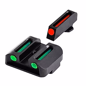 TruGlo Fiber Optic Handgun Pistol Laser Sight Accessories Fits Most Smith and Wesson M&P, SD9 and SD40 Models, with TRIDOT Aiming System