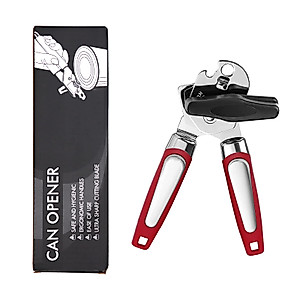 AW&SH Can Opener Manual, Handheld Strong Heavy Duty Can Opener
