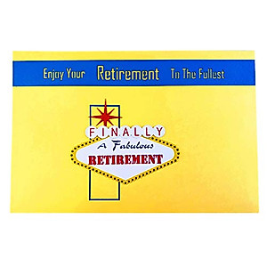 iGifts And Cards Awesome Happy Retirement Las Vegas 3D Pop Up Greeting Card – Miss You, Farewell, Retire, Special, Best Wishes, Fun, Unique, Funny, Good Bye