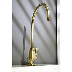 Kingston Brass KS5197AL Royale Single-Handle Water Filtration Faucet, Brushed Brass