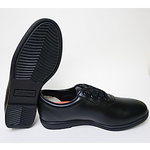 DINKLES Women's Glide Marching Band Shoes (Medium Width) (7.5, Black)