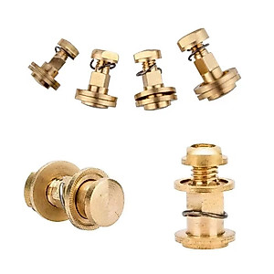 TorSor 3 Pack Tailor Scissors Pivot Bolt and Nut Replacement Central Axis Shaft Assembly Screws for 8/9 inch Sewing Scissors Fabric Scissor Sewing Shears Repair Parts