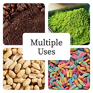 Coffee Canister with Bamboo Lid - Multifunction Coffee Canister with Airtight Lid and Kitchen Canister for Sugar and Tea - 7.5" Aluminum Coffee Container For Ground Coffee by StudioCorner