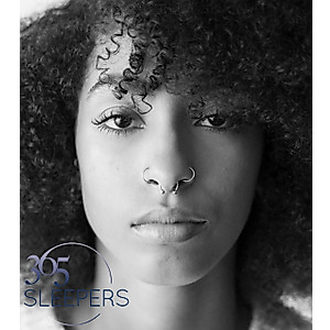 365 Sleepers 20G 18G 16G 14G 12G 10G 8G 6G 4G 2G Surgical Steel 6mm - 22mm Circular Barbell Horseshoe Nose Nipple Tragus Ring Earring Body Piercing Jewelry