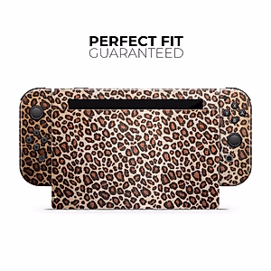 Design Skinz - Compatible with Nintendo Switch Lite - Skin Decal Protective Scratch-Resistant Removable Vinyl Wrap Cover - Vibrant Cheetah Animal Print V3