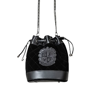 Killstar Ghost Club Handbag Drawstring Dark Academia Goth Punk Grunge