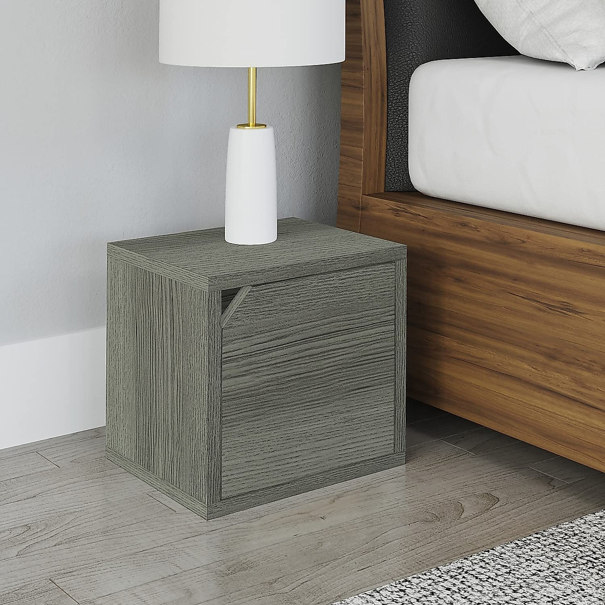 Way Basics Closet Organizer and Storage - Modular Connect Door Cube (Tool-free Assembly)