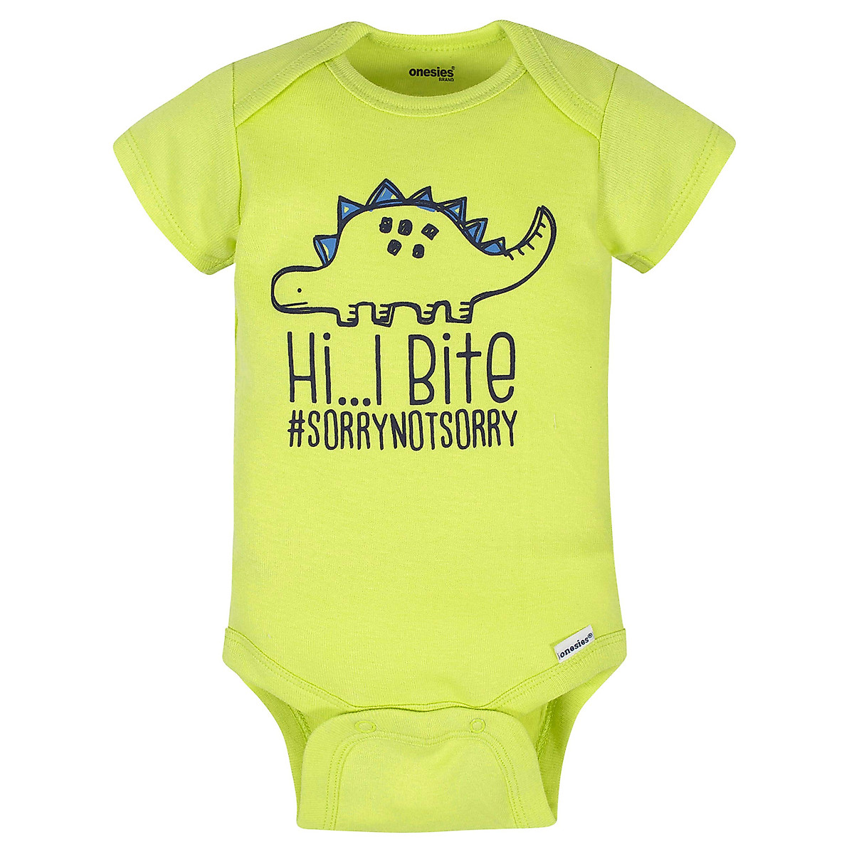 Onesies Brand Unisex Baby 3 Onesies 3 Pants Outfit Bundle Mix n Match Newborn to 12M, Grey Green Camo Dino, 3-6 Months