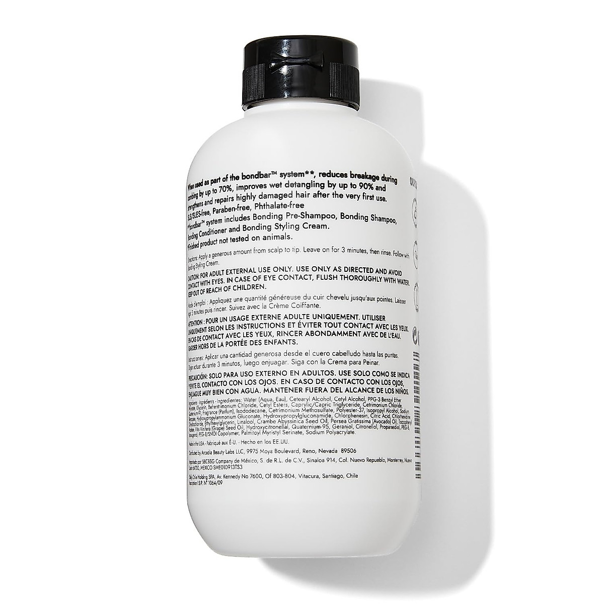 Bondbar Conditioner for Damaged Hair, Repairs, Protects, Strengthens & Hydrates All Hair Types & Textures, Vegan, Cruelty-Free, 8 Fl. Oz.