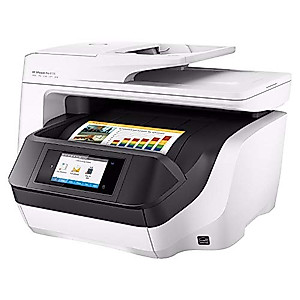 HP OfficeJet Pro 8725 All-in-One Printer, Scan, Copy, Fax with Built-in Ethernet, K7S35A (Renewed)