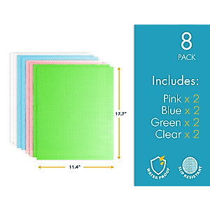 2 Pack Oven Liners and 8 Pack Refrigerator Liners Sheet Bundle - Say Goodbye to Messy Spills and Stains BPA & PFOA Free Kitchen Accessories