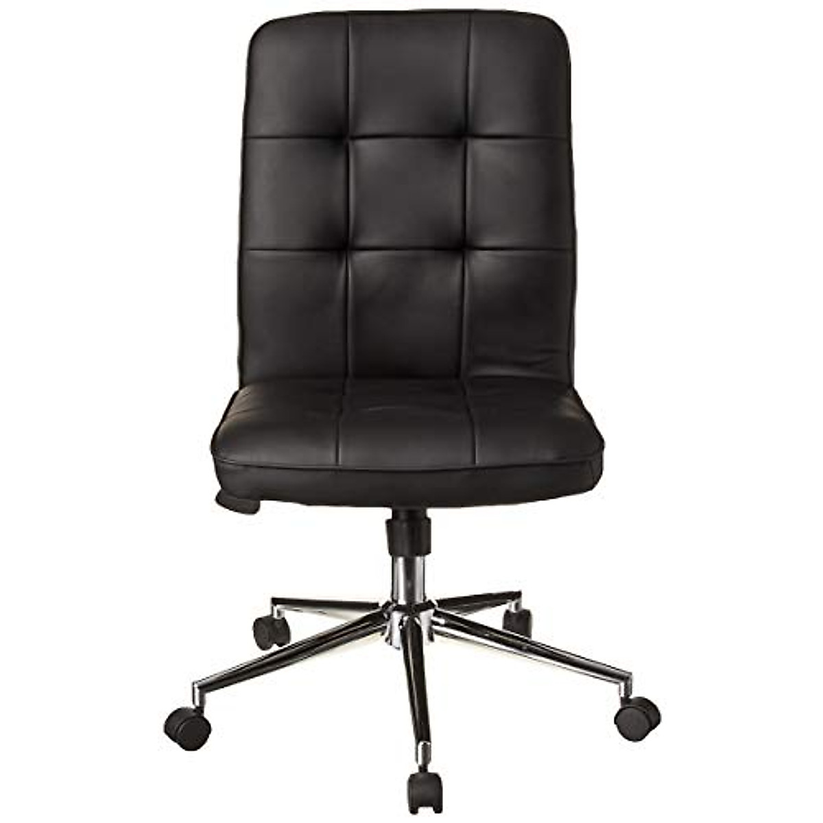 Boss Office Products Mellennial Modern Home Office Chair without Arms in Black