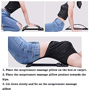 LSRRYD Back Lumbar Strong Support Brace Back Support Brace Spine Injury Prevention for Pain Relief of Stomach Muscle Abdominal Suitable for Men Women