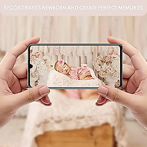 Yuehuam Baby Photography Props Outfits Girl Lace Romper + Headband Infant Photo Shoot Outfits Cloth for 3 Months