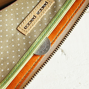 Women's Wallet, Horse Leather, Made in Japan (red)