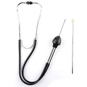 Stainless Steel Mechanics Cylinder Stethoscope Set, Car Engine Diagnostic Tool Hearing Tool Mechanical Internal Detector
