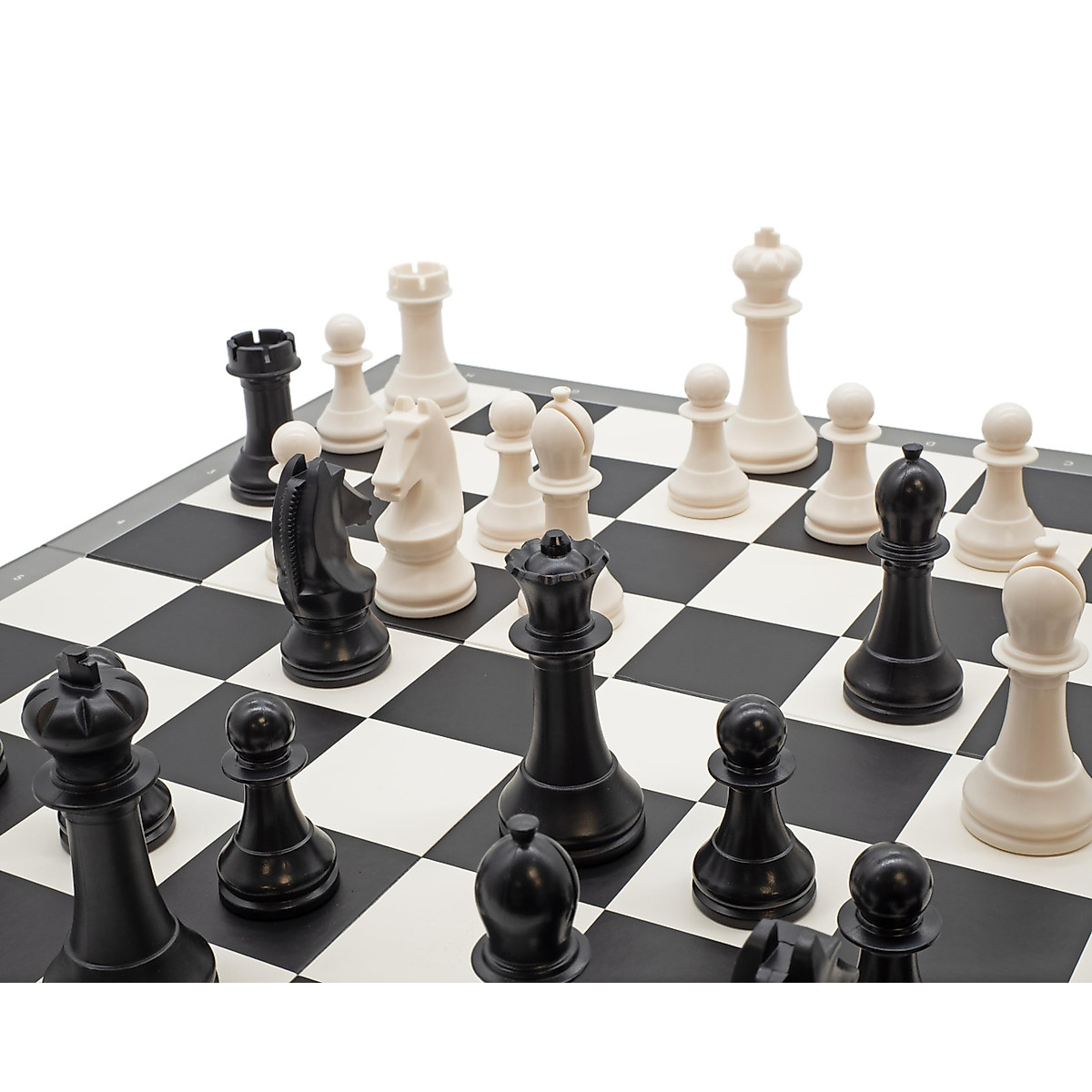 World Chess Championship Set Full Official Tournament Extra Queens Unique Sets for Kids and Adults Board Game Weighted Pieces (Extra Queens) for 2 players