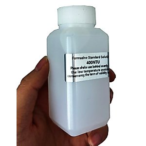 HFBTE Turbidimeter Turbidity Calibration Standard Formazin Solutions 400NTU 100ml Fast Delivery for Calibrating SGZ-200BS SGZ-200B SGZ-20B SGZ-50B SGZ-400B Turbidity Meter Turbidimeter