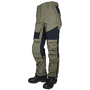 TRU-SPEC Men's 24-7 Series Xpedition Pant, Ranger Green/Black, 30W 30L