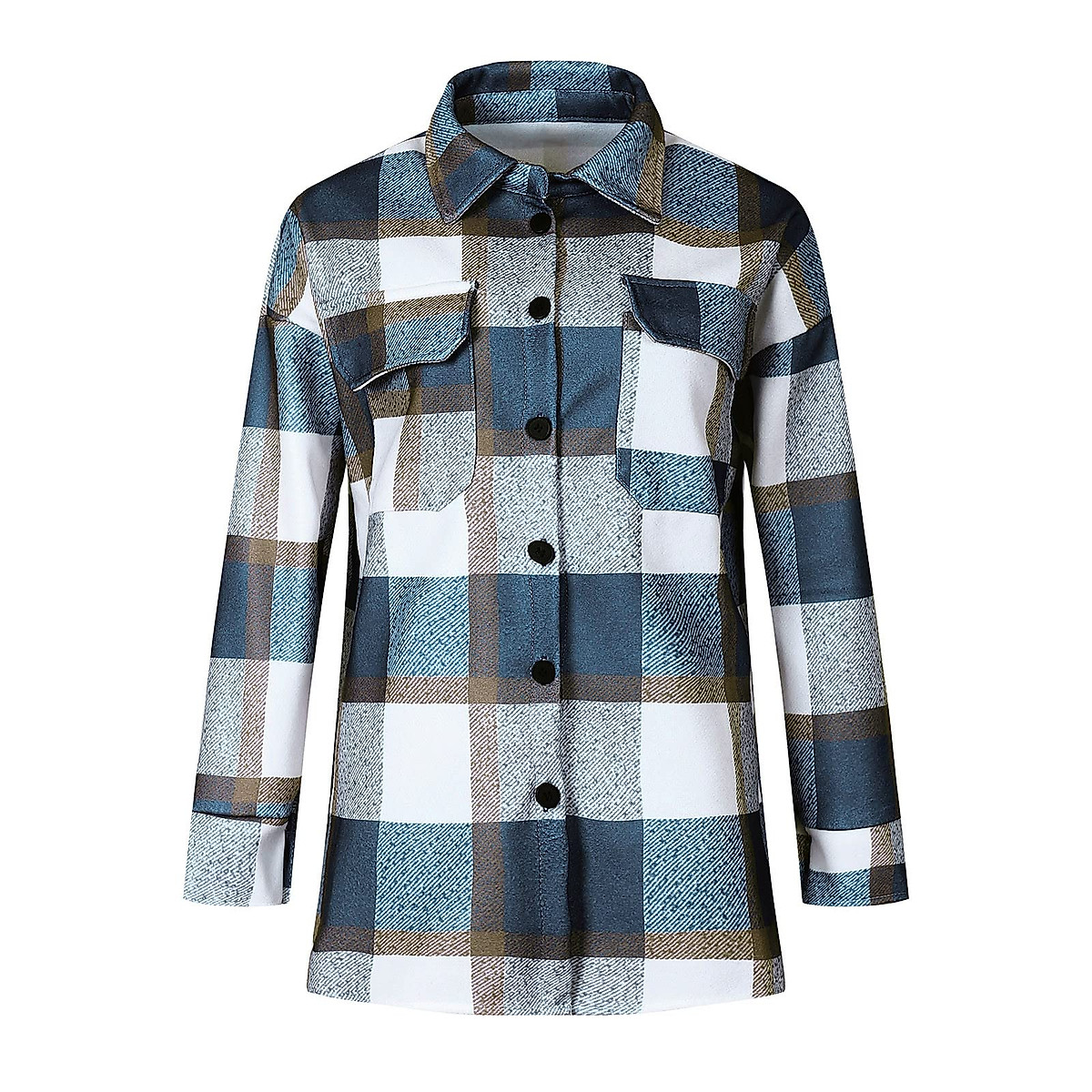 SHOPESSA Placed Recently by Me Womens Winter Coats Wool Shacket Jacket Women Turn Down Collar Coat Office Clothes for Women chamarras para Mujer para el Frio Early 2023