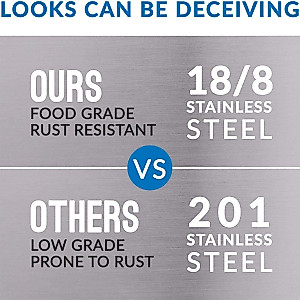 Cupture Double Walled Vacuum Insulated Pint Cup/Beer Mug - 16 oz (Chrome)