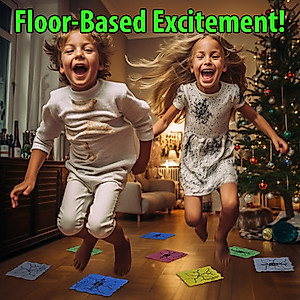 Funwares The Lava Escape Challenge Games for Kids, Indoor and Outdoor Active and Educational Play for Kids Ages 4-8