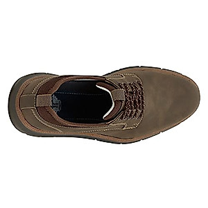 Dockers Mens Cooper SupremeFlex Casual Oxford Shoe, Dark Brown, 9.5 M