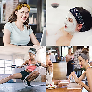 YARIEW 20 Pack Boho Headbands for Women Womens Headbands Head Bands No Slip Fashion for Women Hair Bands Boho Knotted Turban Fashion Headbands for Wigs Hair Accessories for Women and Girls…